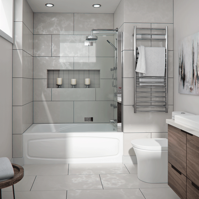 Produits Neptune Juna Alcove Bathtub | TUBS The Ultimate Bath Store